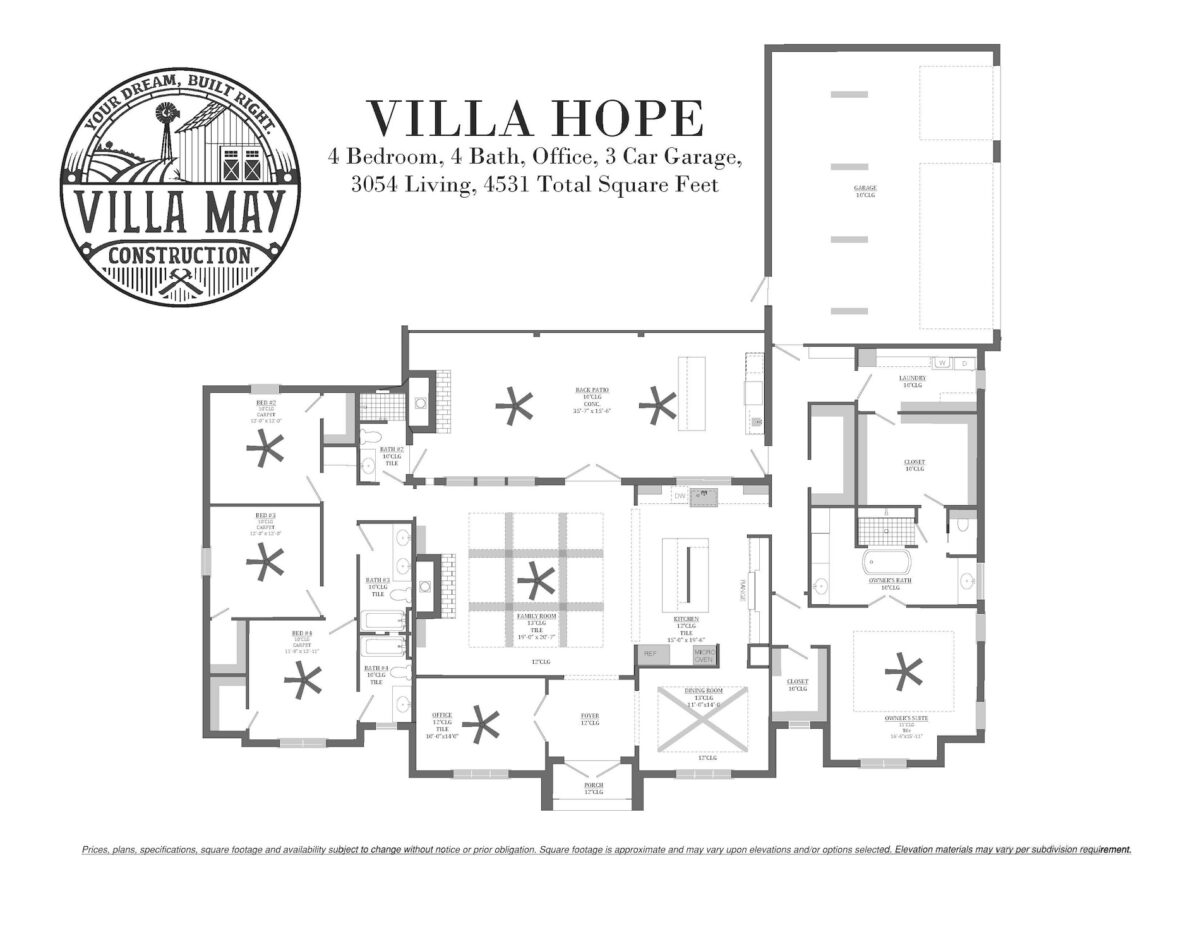 Villa Hope – Villa May Construction